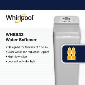 WHES33: 33000 Grain Water Softener System | Whirlpool