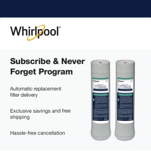 WHEERF: Reverse Osmosis Replacement Water Filter (2 Pack) | Whirlpool
